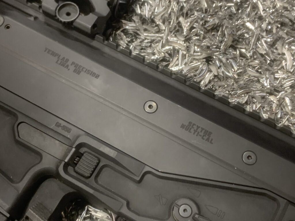 Templar Scythe Upper Receiver – TEMPLAR PRECISION 07/02